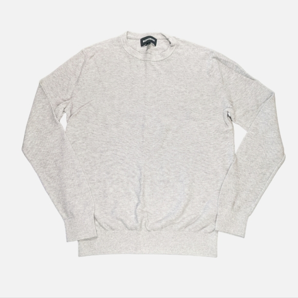Bonobos | Sweaters | Bonobos Gray Cotton Viscose Crew Neck Slim Fit ...